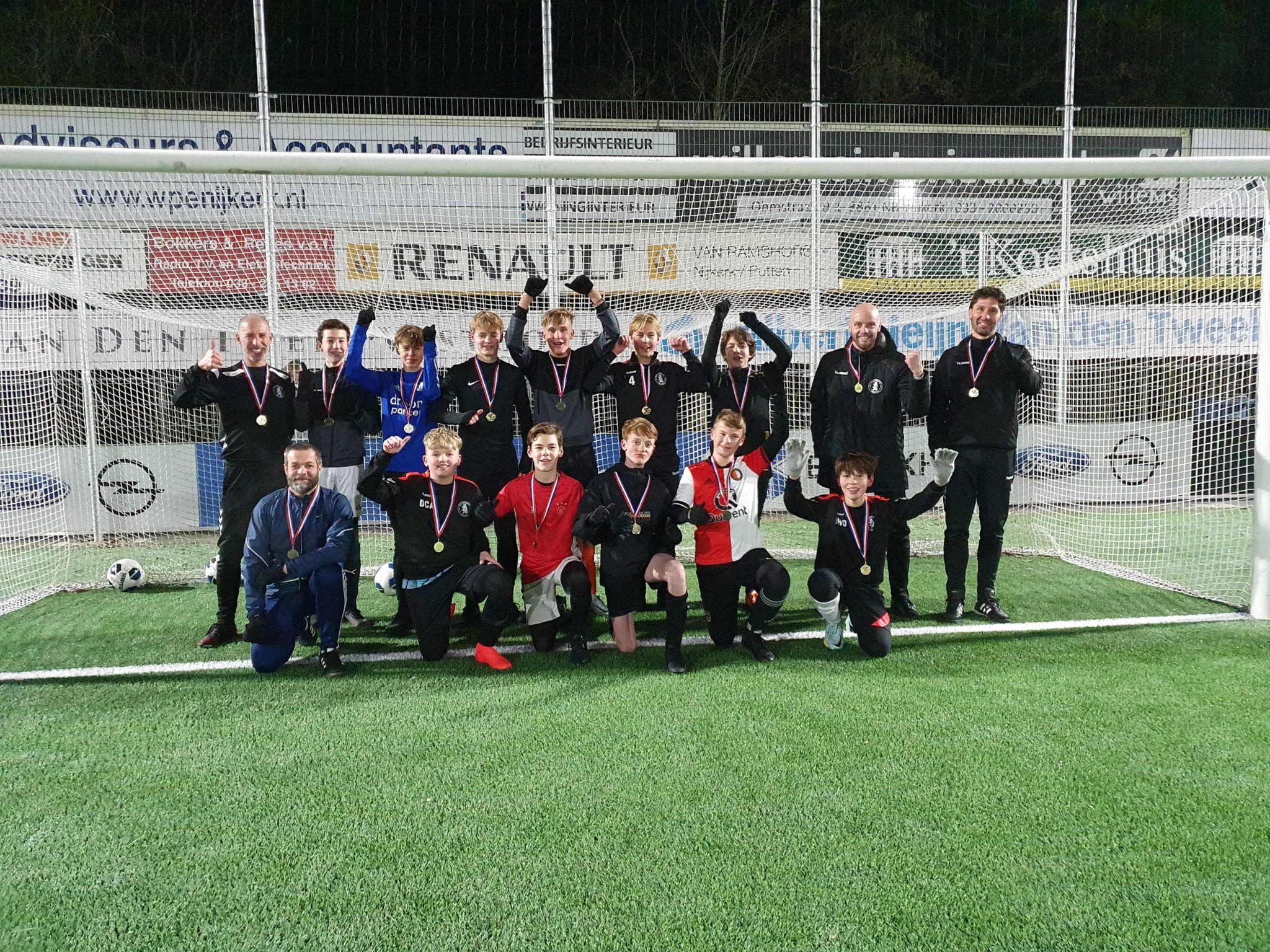 Sparta Nijkerk JO15-4 kampioen - v.v. Sparta Nijkerk