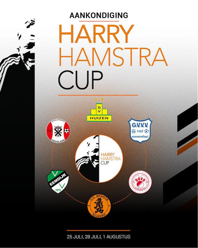 Harry Hamstra Cup 25, 28 juli en 1 augustus 2026 - v.v. Sparta Nijkerk